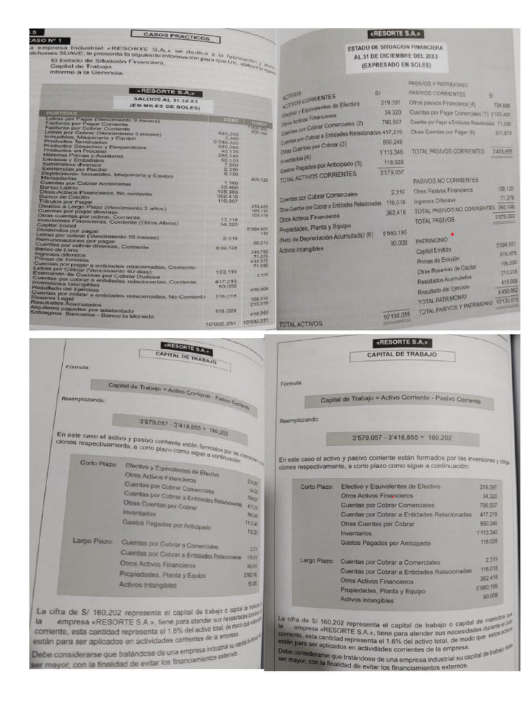 Elaboracion de Ee - FF | PDF | Estado de resultados | Business