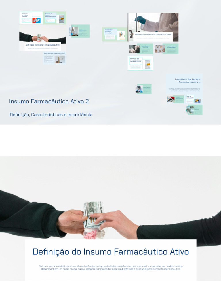 Aula 5 - Insumo Farmacieutico Ativo | PDF