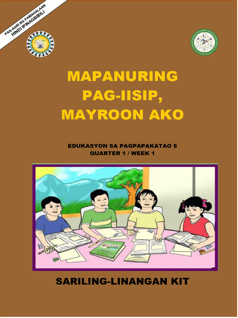 EsP 5. SLK Q1 W1. Edited2 | PDF