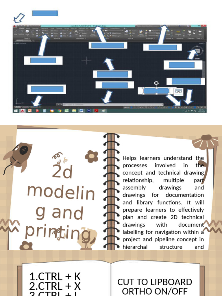 2d modeling and printing | PDF