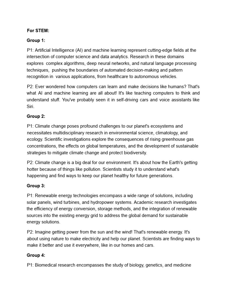 Across Disciplines Activity | PDF | Artificial Intelligence ...