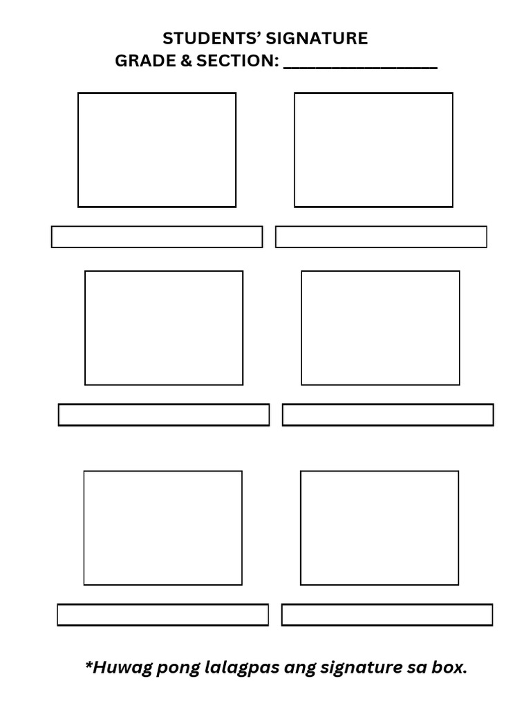 Students Signature | PDF