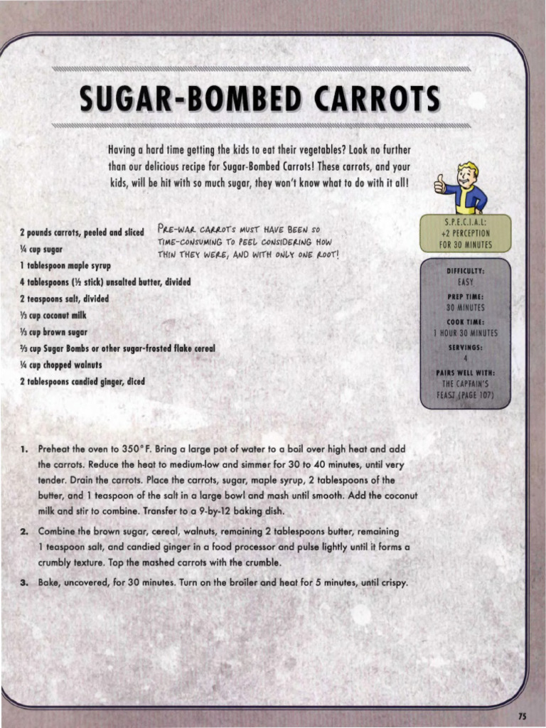 Fallout The Vault Dweller's Official Cookbook-1-90-75-90 | PDF