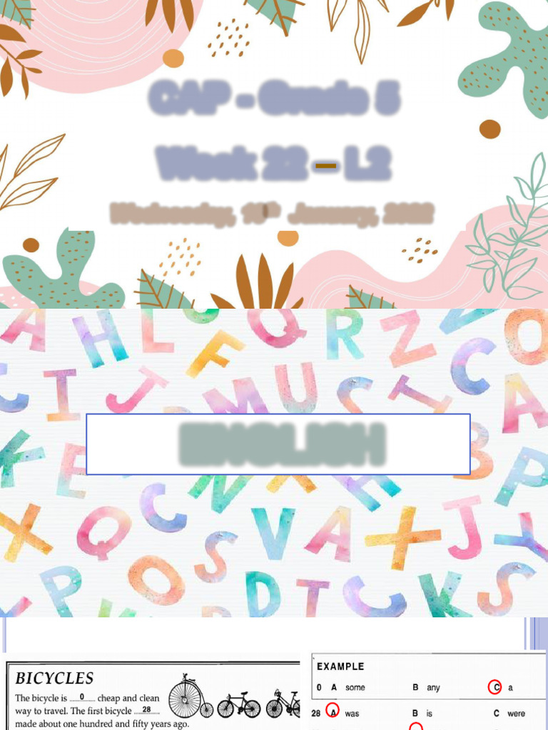 CAP - G5 - W22 - L2 - Jan19 - Revised | PDF | Language Arts ...