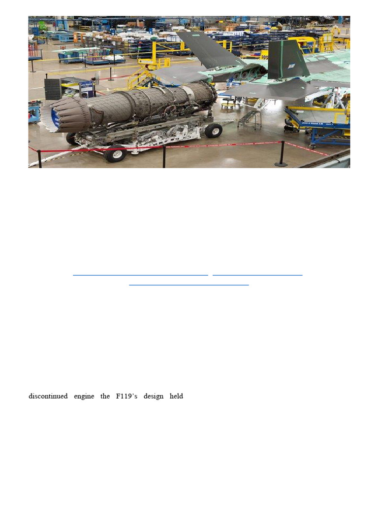 Comparison and Development Analysis of F119-PW-100 & F135-PW-100 | PDF | Aerospace | Jet Aircraft