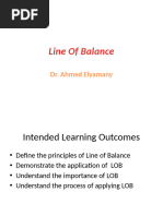 Line of Balance Technique in Construction | PDF | Mathematical ...