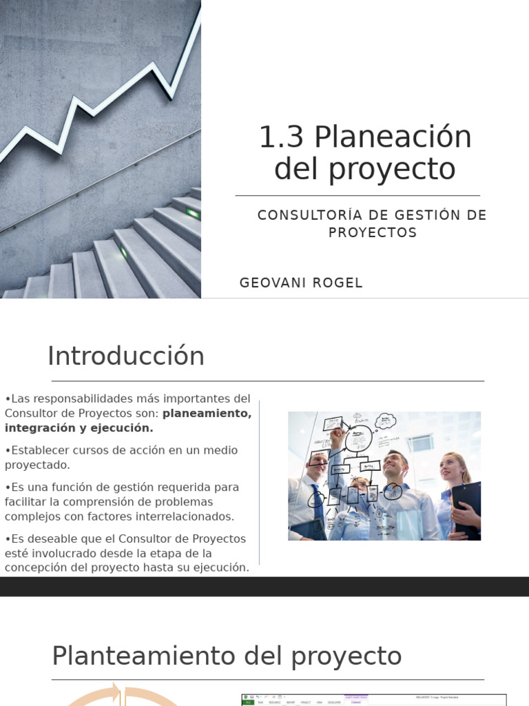 1.3 Planeación Del Proyecto | PDF | Planificación | Presupuesto