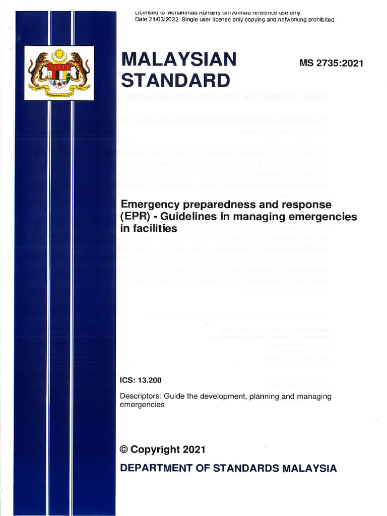 MS 2734- EPR (Reference for EPR Document Preparation) | PDF