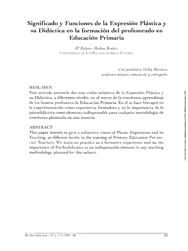 Plastica Expresion | PDF