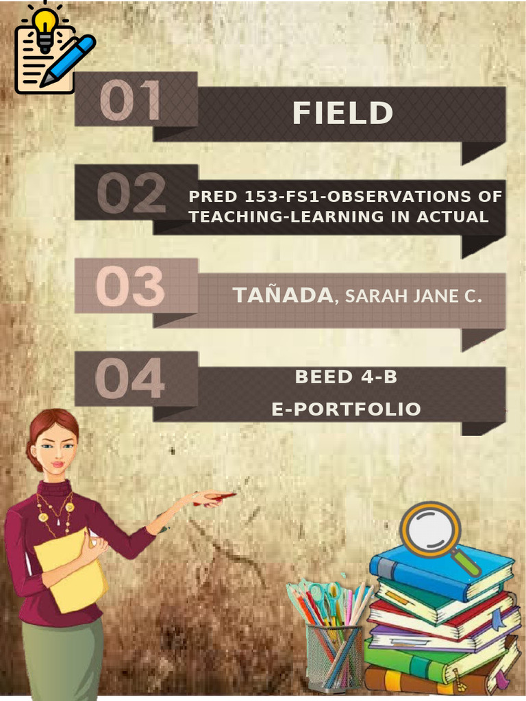 FIELD STUDY | PDF | Pedagogy | Educational Technology