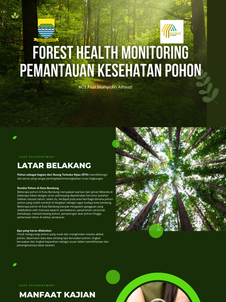 Forest Health Monitoring Permantauan Kesehatan Pohon | PDF