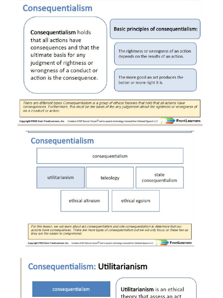 Freedom Consequentialism | PDF