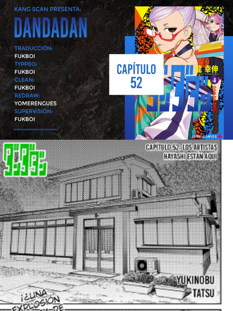 Dandadan Capítulo 52 00 Los Artistas Hayashi Están Aquí | PDF