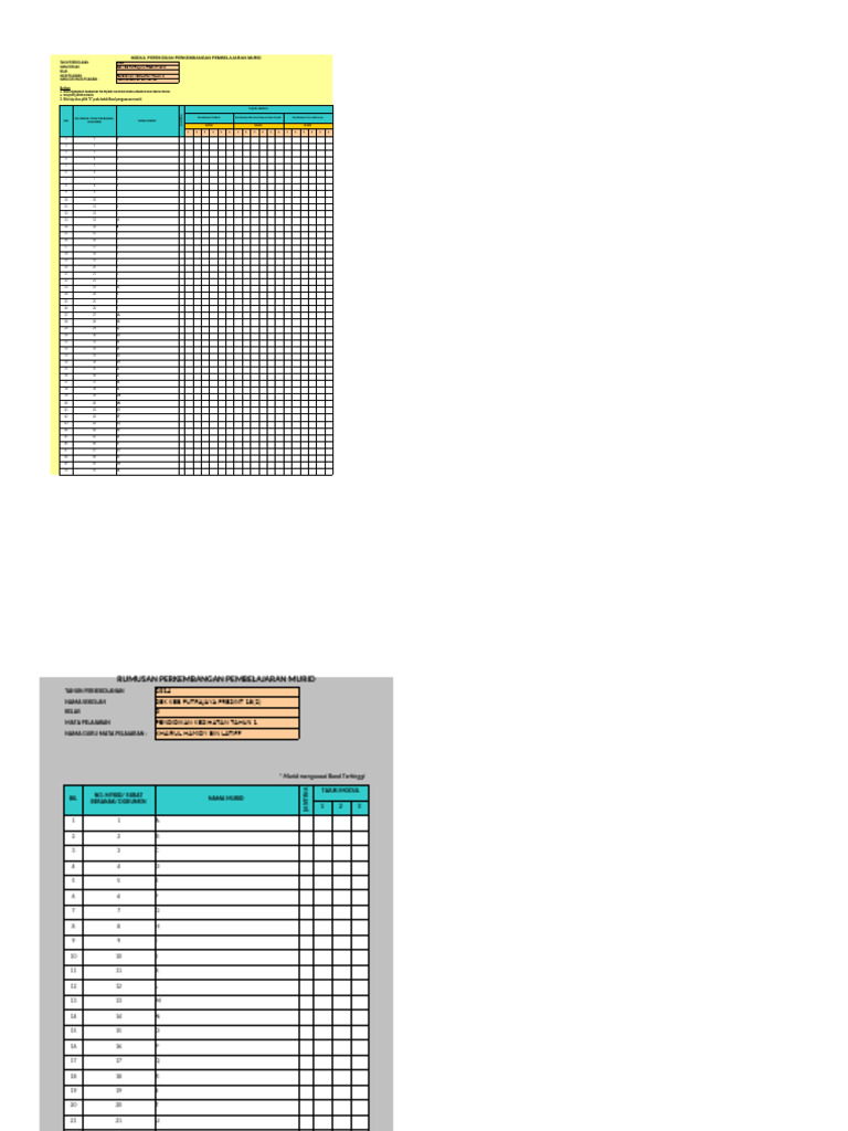 Modul Offline PK Thn1 | PDF