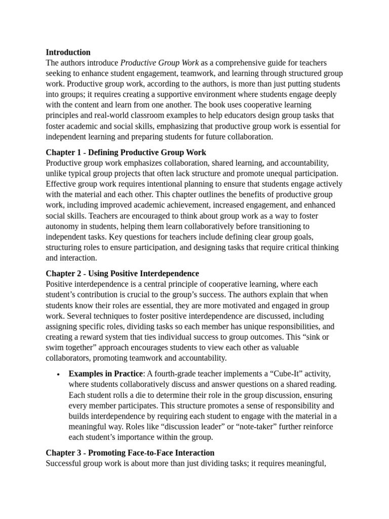 Summarised | PDF | Teachers | Cognition