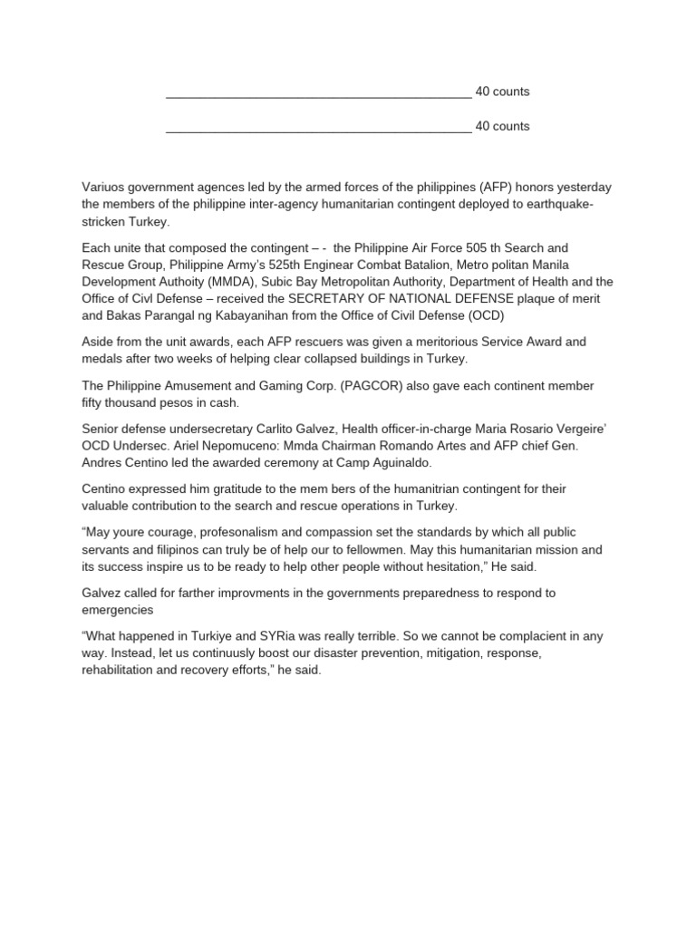 Copyreading New Exercise Pdf Elections Early Voting