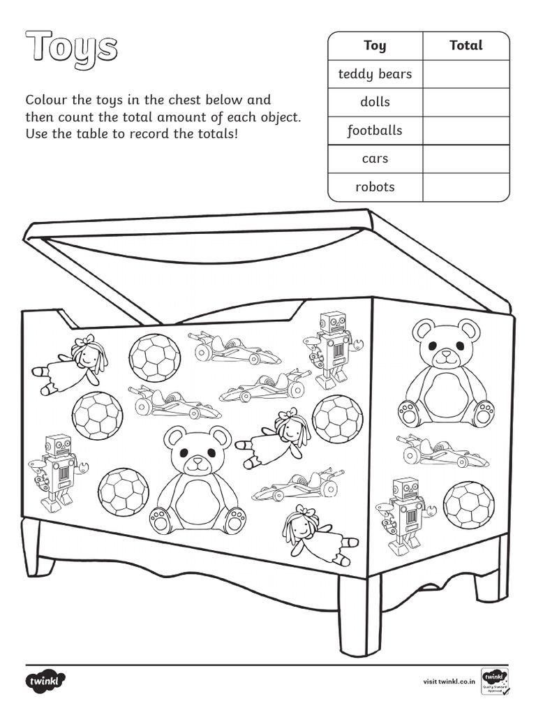 In M 1715872830 Toys Colour and Count Worksheet - Ver - 1 | PDF