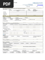 Maya Account Management Form | PDF