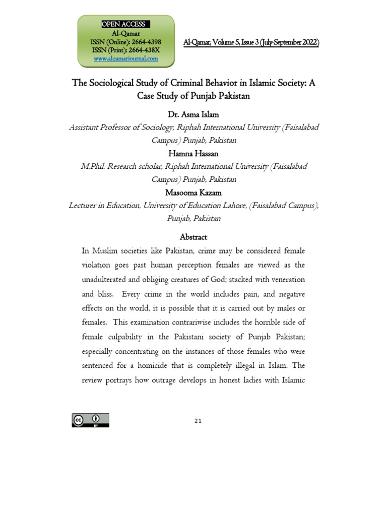 English-2Dr Asma, Criminal, Final | PDF | Crimes | Crime & Violence