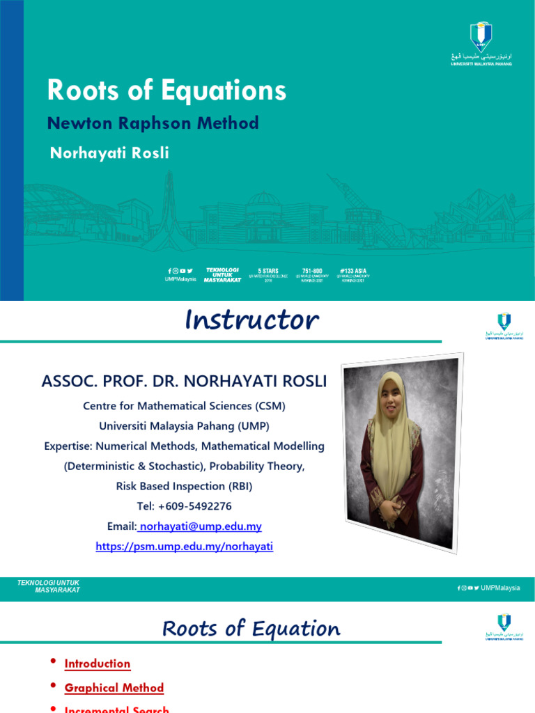 Newton Raphson Method Overview | PDF | Tangent | Mathematics