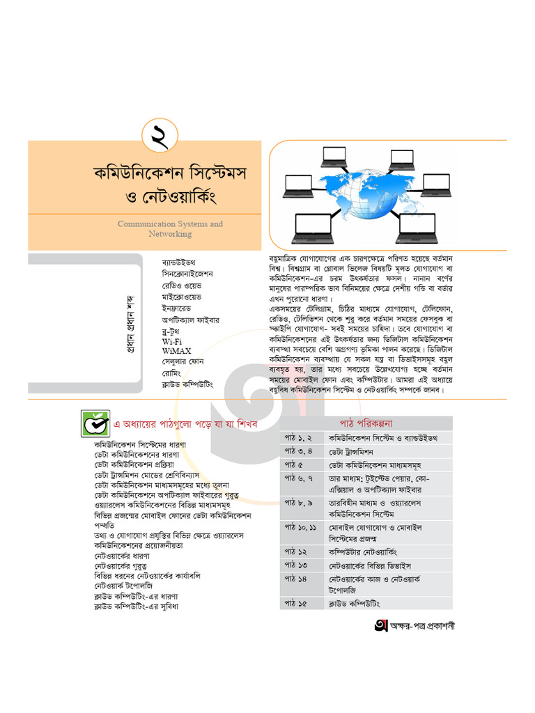 ICT 1st Paper CH 02 | PDF | Hertz | Telecommunications