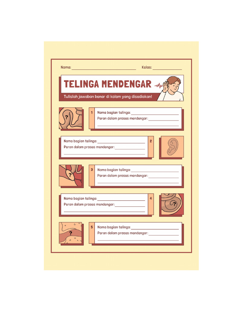 LKPD TELINGA | PDF