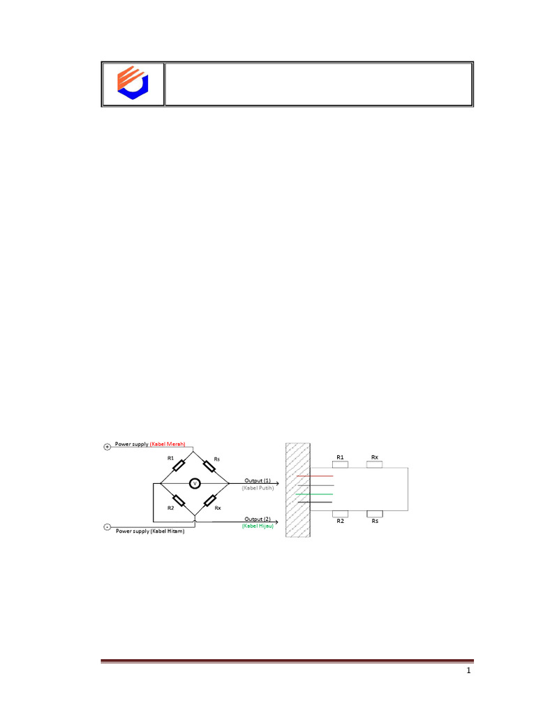 Prinsip dan Penggunaan Load Cell | PDF