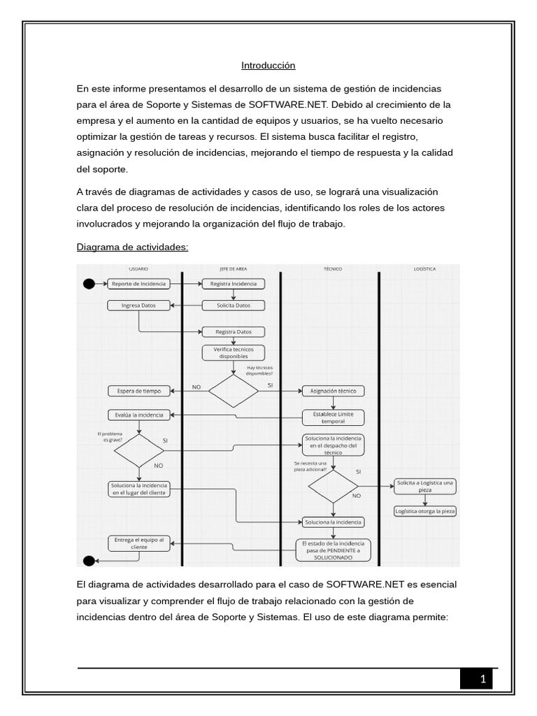 Semana 07 - Tema 01 Tarea - Diagrama de Actividad y Un Modelo de Caso de Uso (PA3) | PDF ...