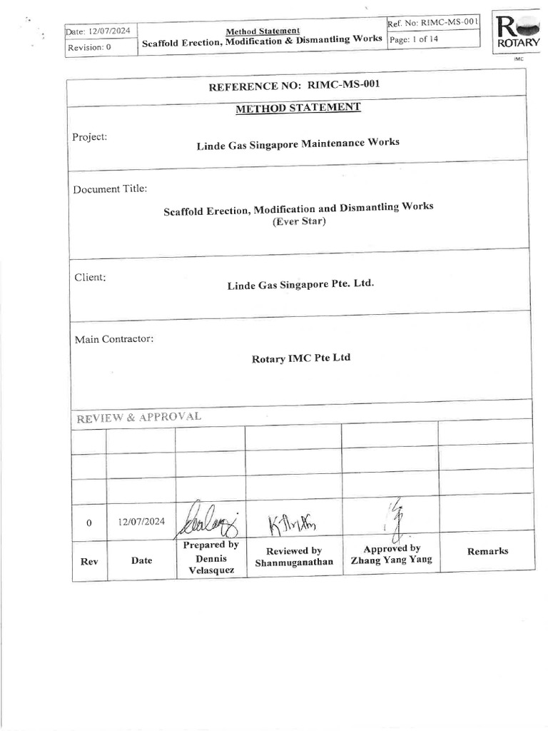 Scaffolding MS | PDF