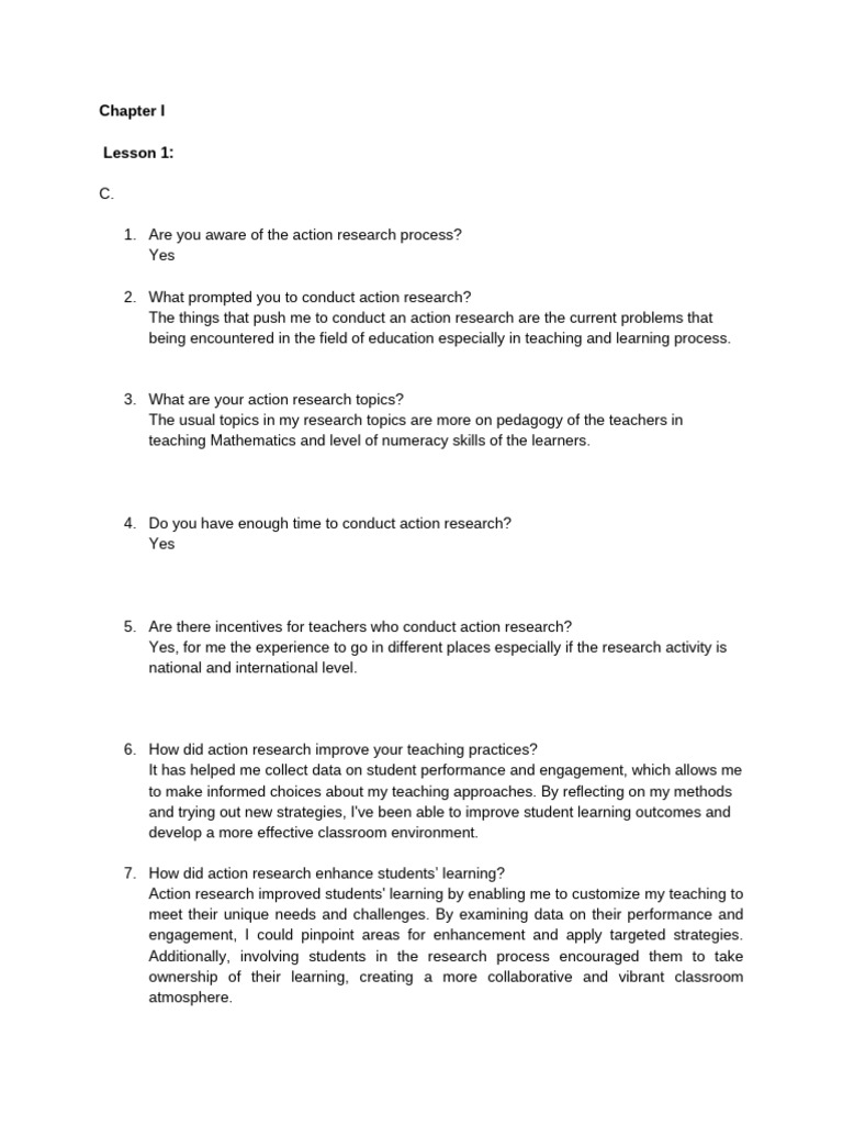 Action Research in Education Practices | PDF | Learning | Teachers
