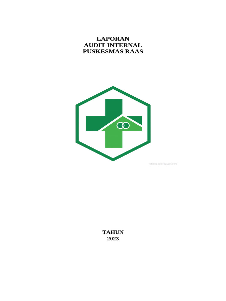 Laporan Audit Internal PKM Raas 2023 | PDF