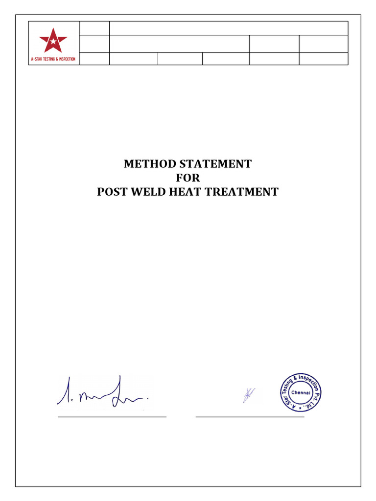 11 MS For PWHT LATEST 2024 | PDF | Nondestructive Testing | Thermocouple