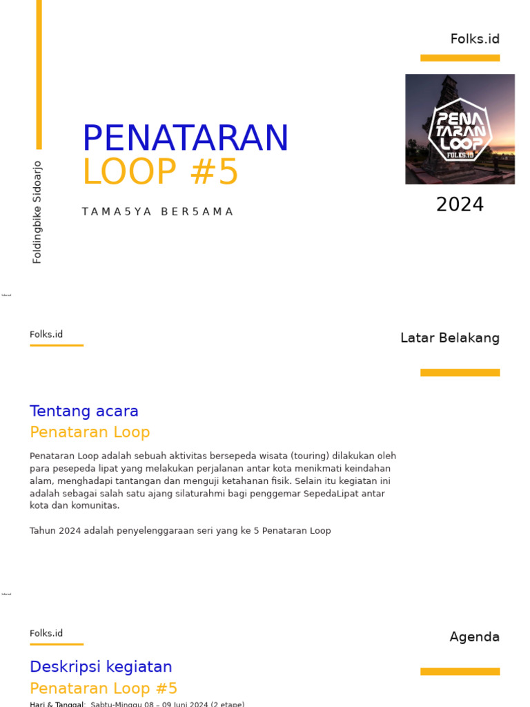Proposal Sponsorship Penataran Loop #5 Revamp 2 | PDF