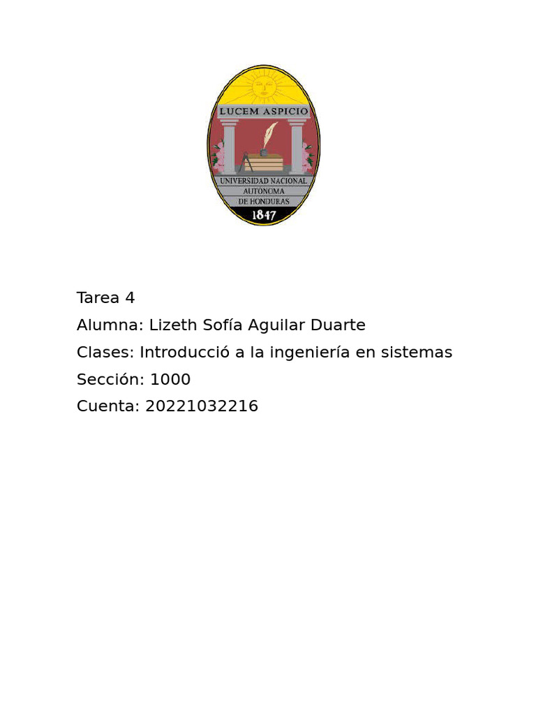 Duarte - Sofia - Tarea 4 | PDF | Periférico | Hardware de la computadora