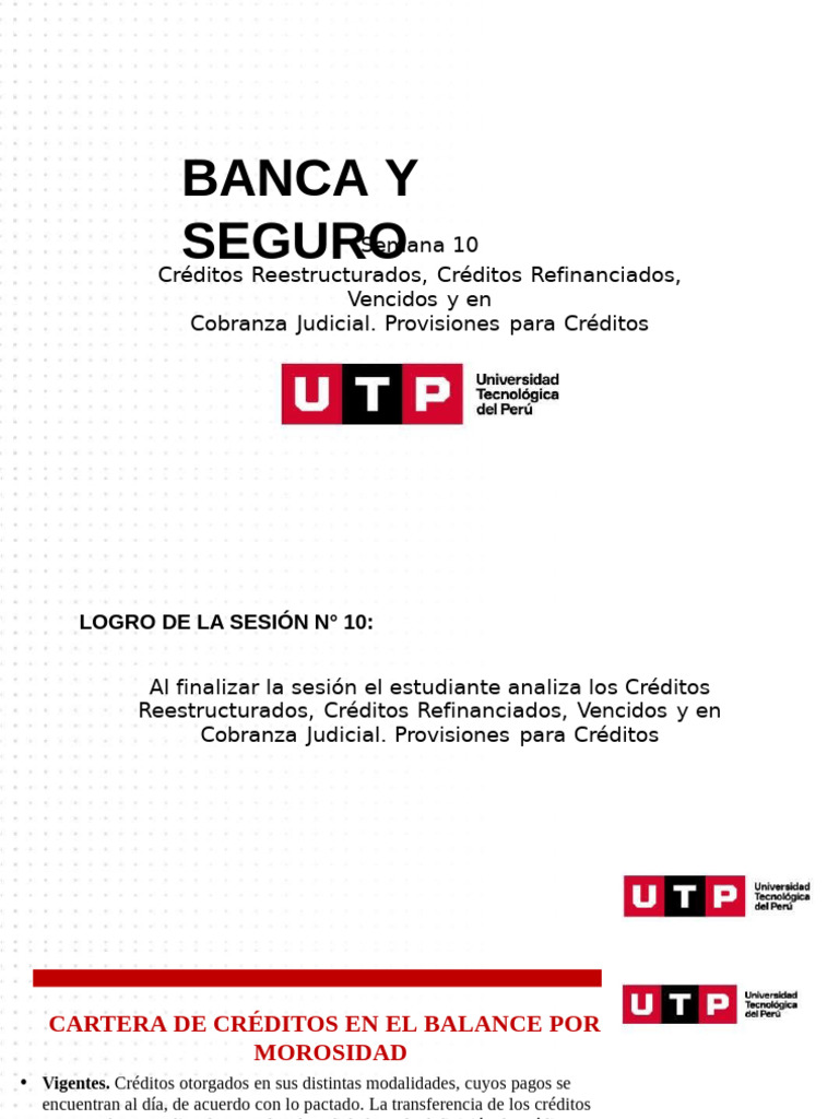 Clasificación de Créditos Bancarios | PDF | Crédito | Finanzas y dinero