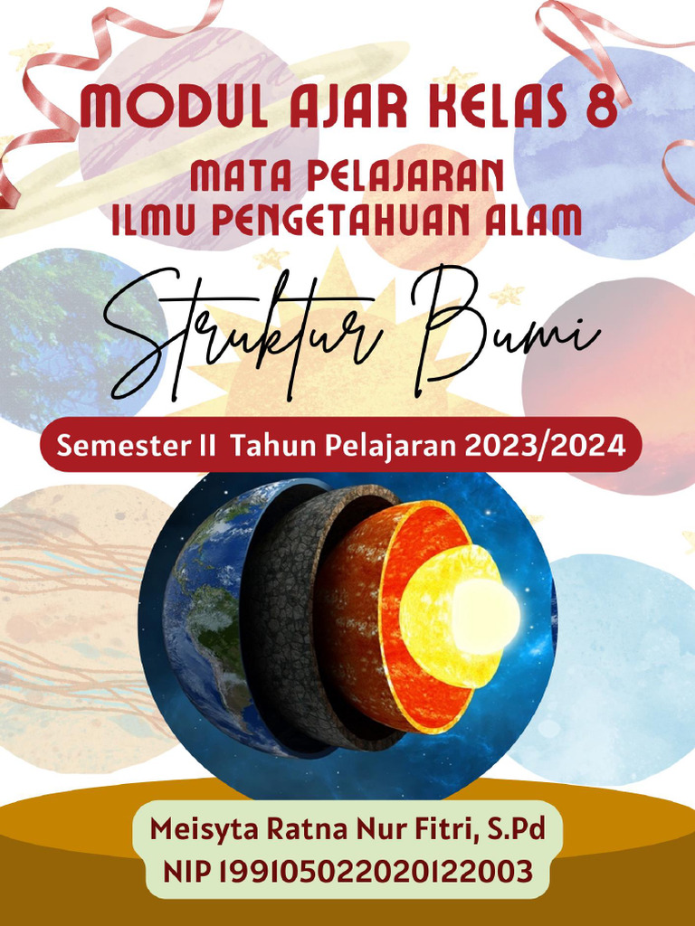 Modul Ajar Supervisi Bumi | PDF | Sains & Matematika