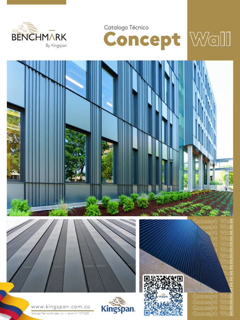 Kingspan Concept Wall Benchmark Catalogo Técnico Es | PDF | Acero ...