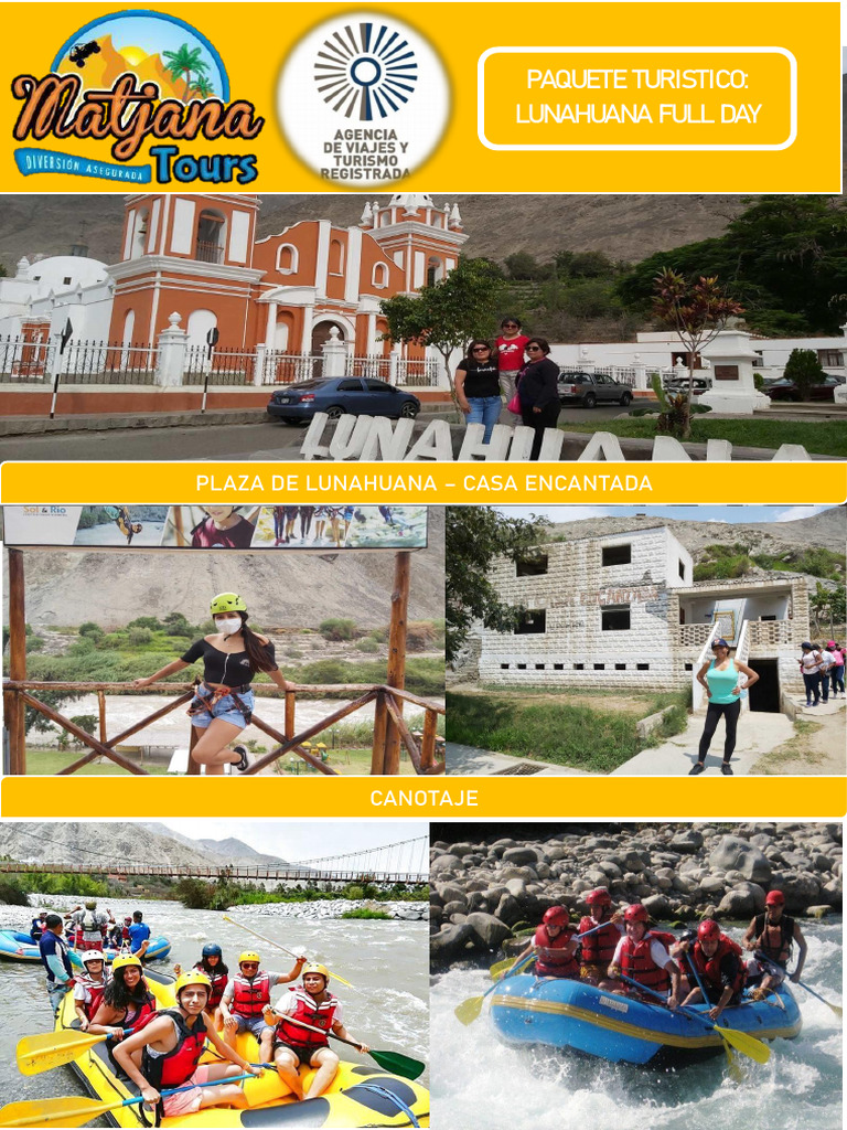 Lunahuana Full Day Desde Ica | PDF