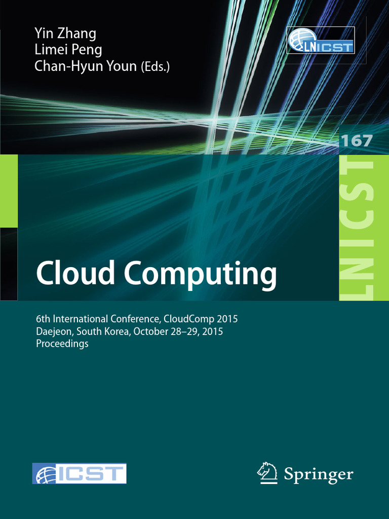 Cloud Computing: Yin Zhang Limei Peng Chan-Hyun Youn | PDF ...