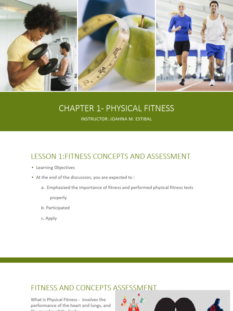 Pe1 Chapter1 Prelim | PDF | Physical Fitness | Body Mass Index