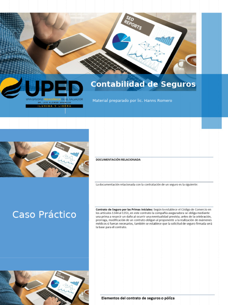 Contabilidad de Seguros | PDF | Finanzas y dinero