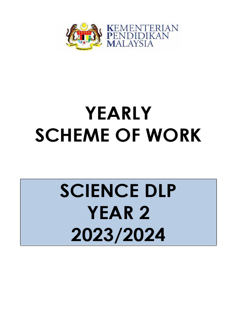 Year 2 Science DLP Scheme of Work | PDF | Reproduction | Science