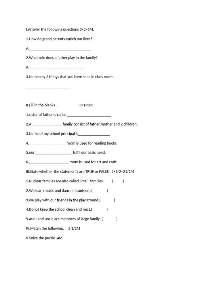 Fa2 Ist Class Evs | PDF