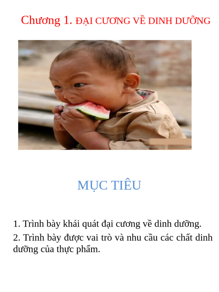 C1.dai Cuong Dinh Duong | PDF