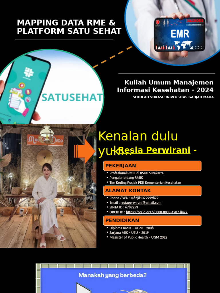 Mapping Data RME di Satu Sehat 2024 | PDF