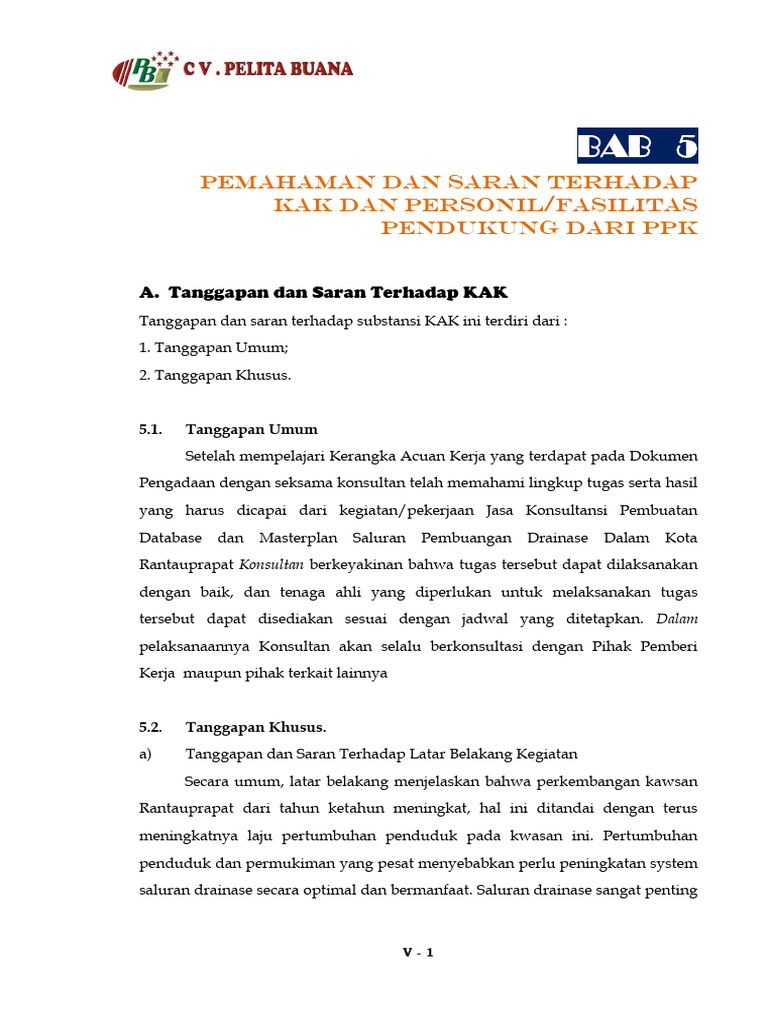 Proposal Teknis | PDF