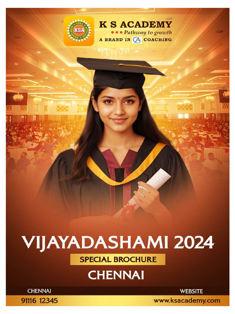 KS Academy Vijayadashami 2024 Brochure | PDF