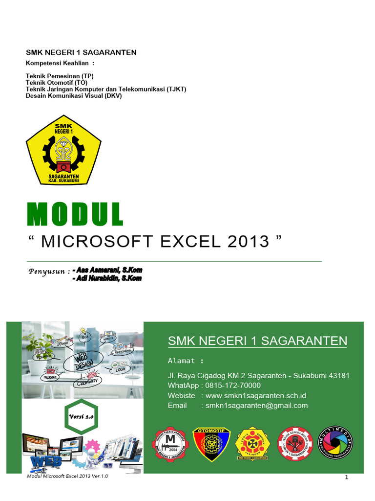 Modul Pelatihan Komputer Microsoft Excel | PDF