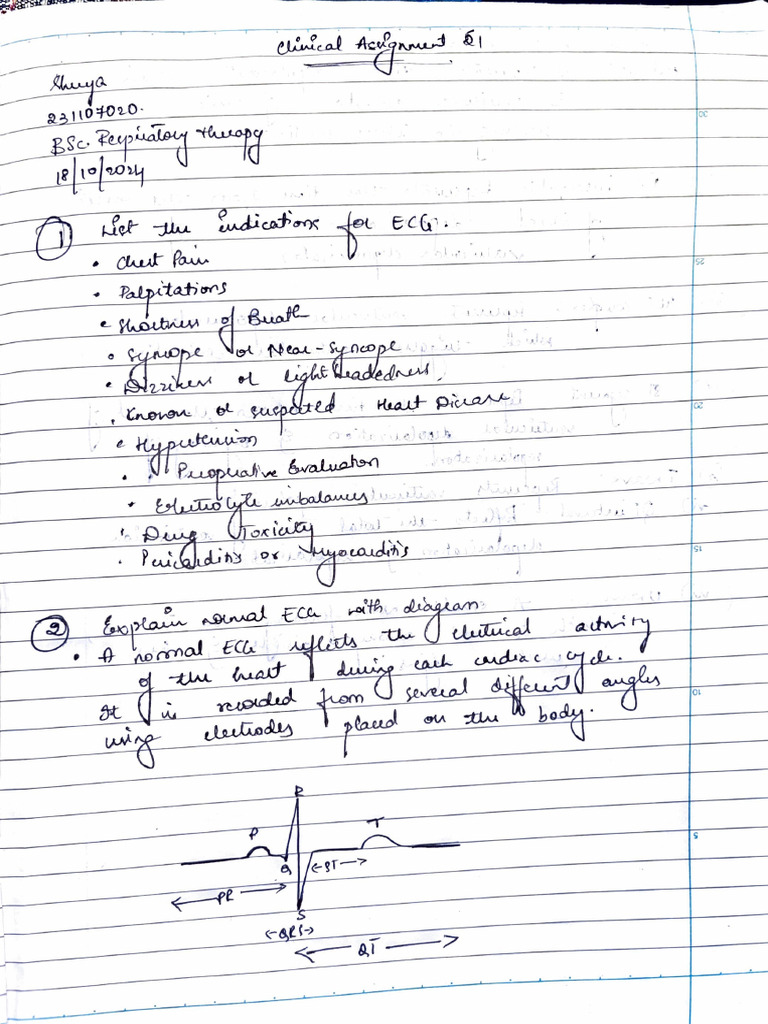 Clinical Assignment 21 Shreya 231107020 | PDF