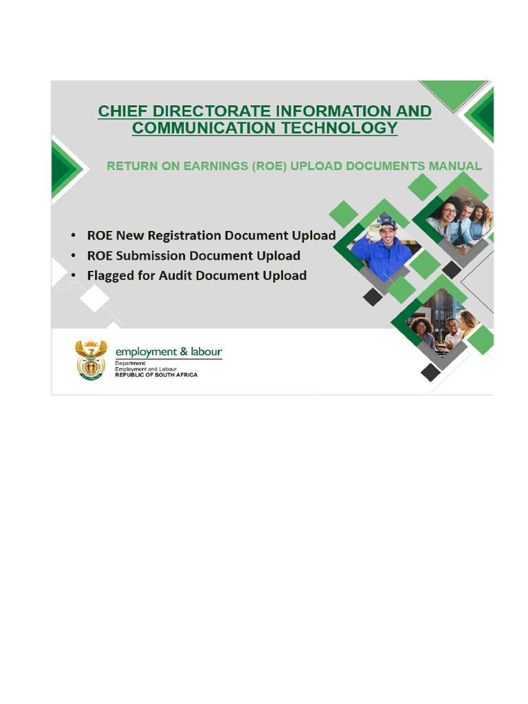 Manual Return of Earnings Submission Guide | PDF | Computing